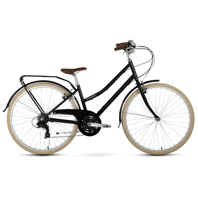 Forme Hartington A21 Classic Hybrid Bike in Black